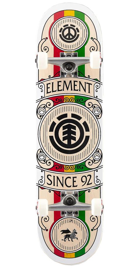 Element Skateboard Rasta