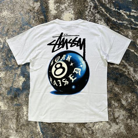 Born X Raised × Streetwear × Stussy Stussy X Born X Raised 8 Ball Tee