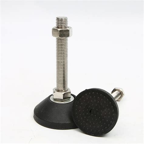 Rubber Adjustable Levelling Feet Swivel Articulating Level Leg
