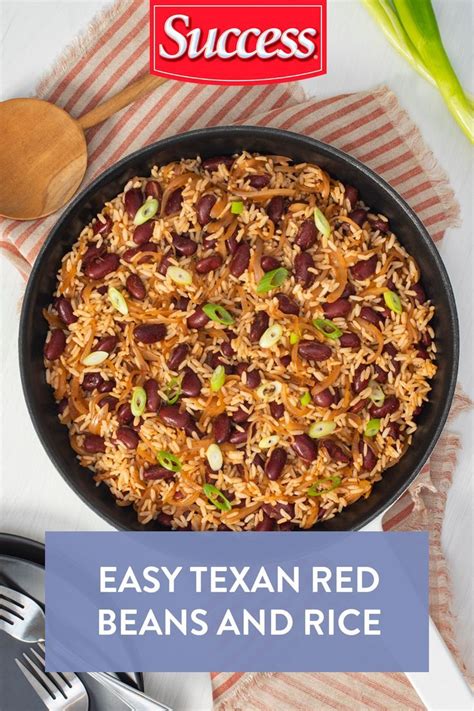 Classic And Easy Texan Red Beans Success® Rice Receita