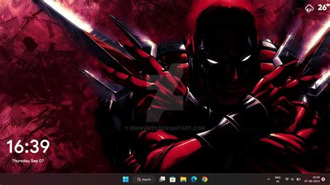 New Deadpool Theme Desktop By Idkwhut1 On Deviantart