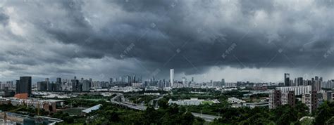 深圳暴雨摄影图高清摄影大图 千库网