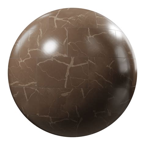 Rectangular Offset Quartz Matte Tile Texture Medium Brown Poliigon