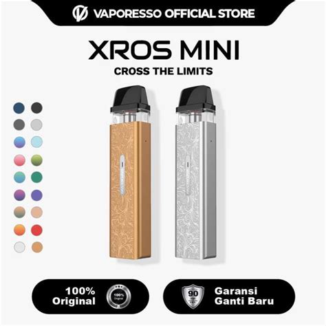Jual Vaporesso Xros Mini Pod Kit 1000mah 100 Original Ancient Silver