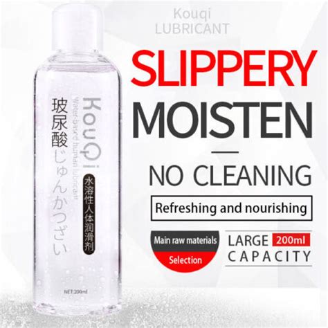 Smooth Slick Sex Lube For Women And Men Moisturizer Safe Water Based Toy