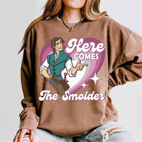 Disney Here Comes The Smolder Tangled Flynn Rider Shirt Wondermento