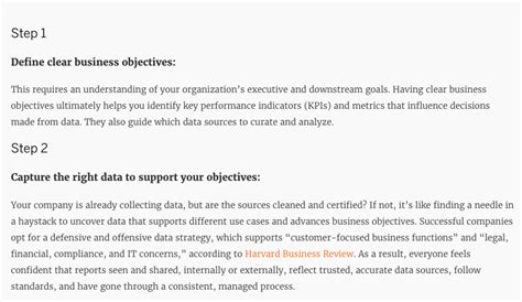 Data Strategy Framework How To Implement One And Scale It For Success