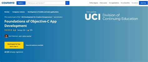 10 Of The Top Ios App Development Courses Paid And Free