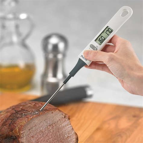 Polder Precise Digital Baking Thermometer Whitegrey Kitchen Stuff Plus