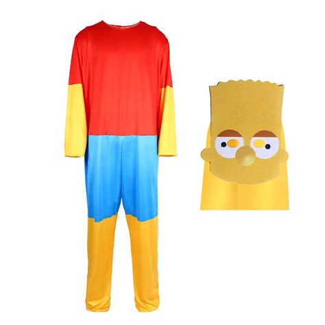 Disfraz De Los Simpsons Disfraz De Anime De Bart Lisa Marge Homer Simpsons Disfraz De