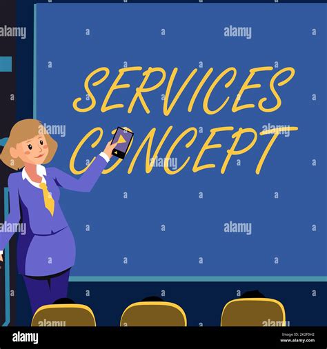 Conceptual Caption Services Concept Business Approach Mediate Between