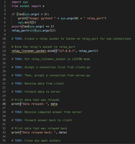 Solved Import Sys From Socket Import 1 2 3 4 5 6 11