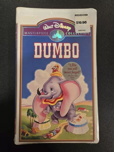 Disneys Dumbo Masterpiece Collection Vhs 024 Factory Sealed 1499