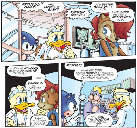 Does Anyone Remember That Time Donald Duck Appeared In The Sonic Comics R Sonicthehedgehog