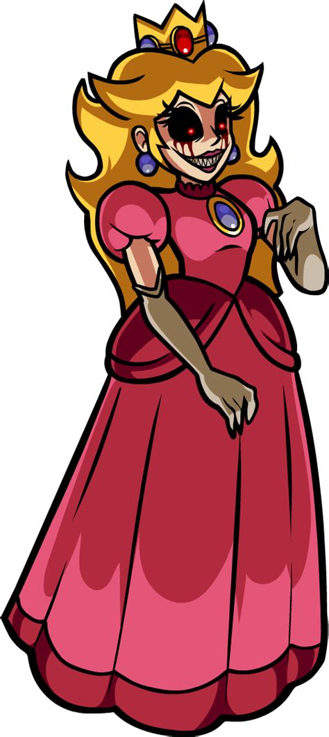 Horror Peach By Mrmarioluigi1000 On Deviantart