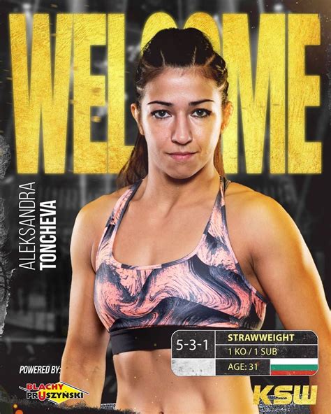 Aleksandra Toncheva 5 3 1 Has Signed With Ksw R Wmma