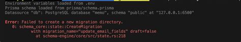 Prisma Migration Is Broken · Issue 20145 · Prismaprisma · Github