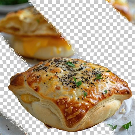 A Piece Of Bread With A Green Sprinkle Of Parsley On It Premium Ai