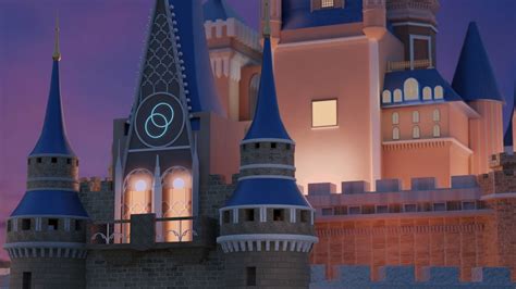 Disney Castle 3d Model 3d Model Cgtrader