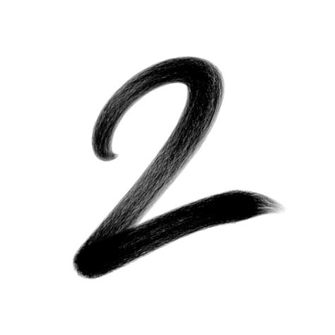 Two Number Two Design Vector2th Birthday Logo Icon Design 2 Number