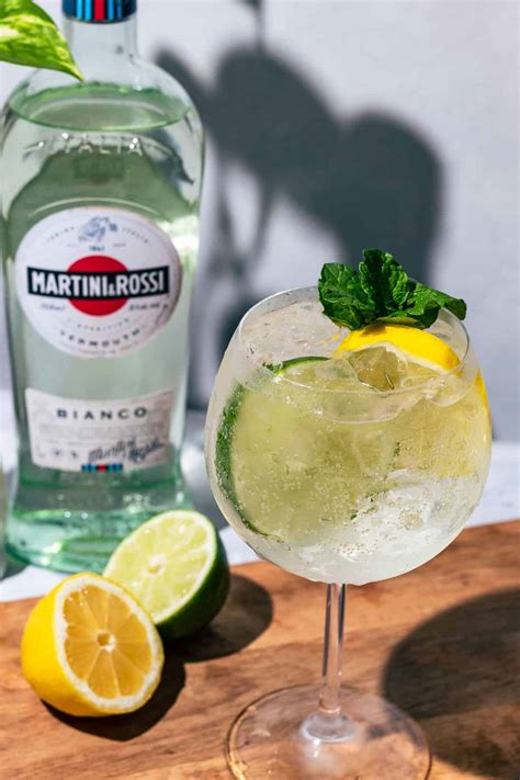 Easy Martini Bianco Spritz Cocktail A Grateful Meal