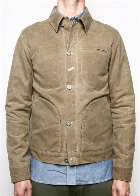 Rogue Territory Waxed Canvas Supply Jacket Wool Blanket Lined Rogue