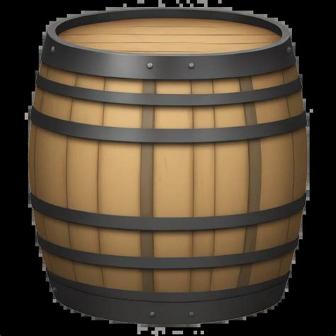 Wooden Barrel Emoji Ai Emoji Generator