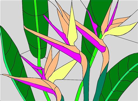 110 Stained Glass Hawaiian Flowers Ideas Stained Glass Projects
