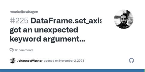 Taxis Got An Unexpected Keyword Argument Inplace With Pandas 212 · Issue 225