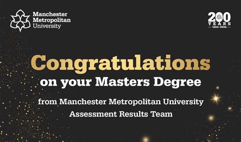 Today A Received My Classification Masters With Merit I Have Loved