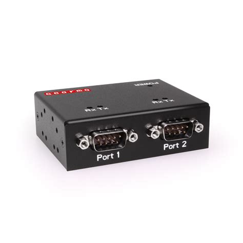 Gearmo Usb 2 Port Serial Adapter Rs232 Featuring Ftdi Chipset With Led