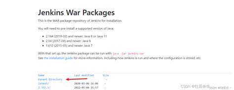 Centos安装jenkinscentos 安装jenkins Csdn博客