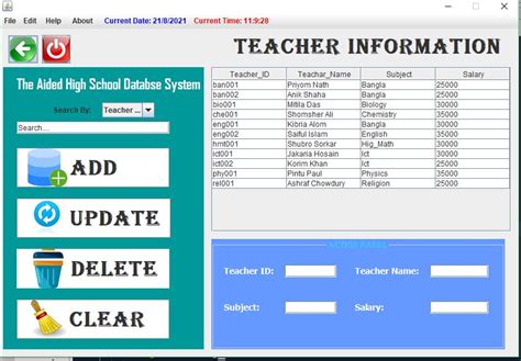Github Vaskorcb School Management Project
