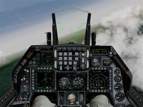 F 16 Cockpit Wallpaper