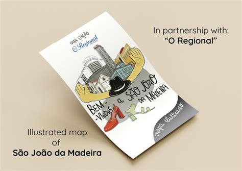 O Regional Illustrated Map Sara Oliveira Sara Oliveira