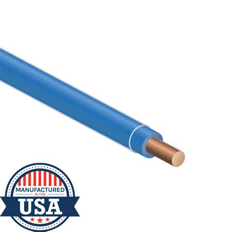 Southwire Bulk Thhn 10 Awg Solid Wire Blue At Moscow And Pullman