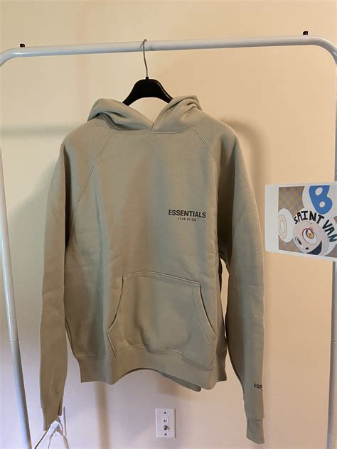 Ssense Essentials Ssense Fw21 Adults Concrete Hoodie Grailed