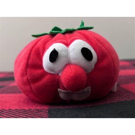 Veggietales Toys Veggietales Bob The Tomato Zipper Plush Big Idea