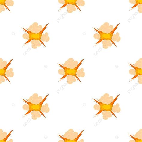Bomb Explosion Pattern Seamless Background Texture Repeat Wallpaper Geometric Vector