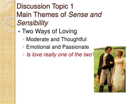 Ppt Sense And Sensibility Powerpoint Presentation Free Download Id