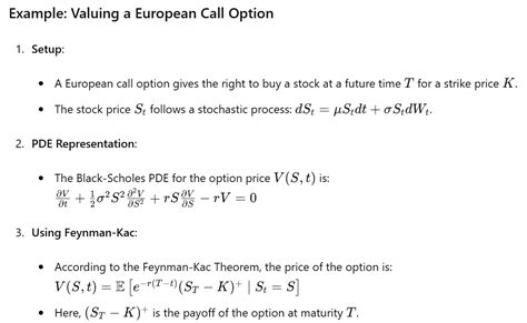 Feynman Kac Appendix I Feynman Kac Formula 2016 Computational