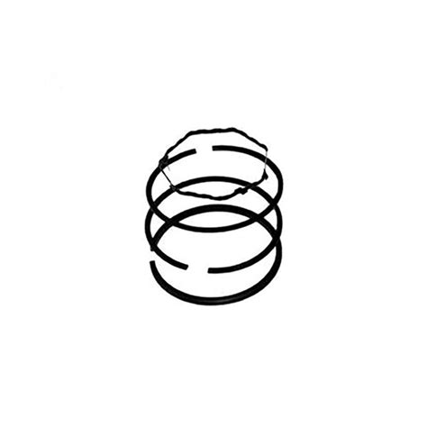 Rotary 1460 Piston Ring Set Tecumseh Piston Ring Set Std