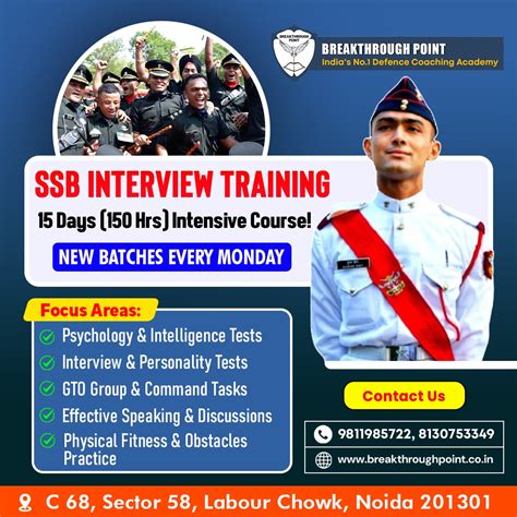 Best Ssb Coaching In India Ssb Interview Training In Delhi Ncr