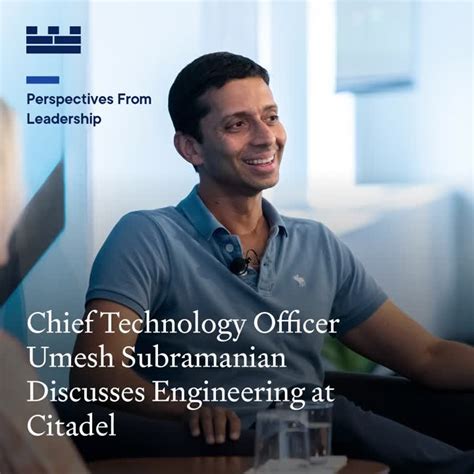 Matt Mitro On Linkedin Chief Technology Officer Umesh Subramanian Recently Shared His Perspective