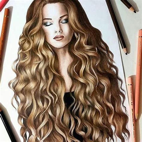 Colored Pencil Drawing Black Hair At Mary Lockridge Blog