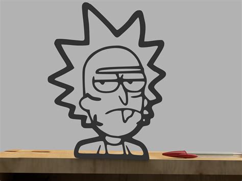 Rick From Rick And Morty By Joe Download Free Stl Model
