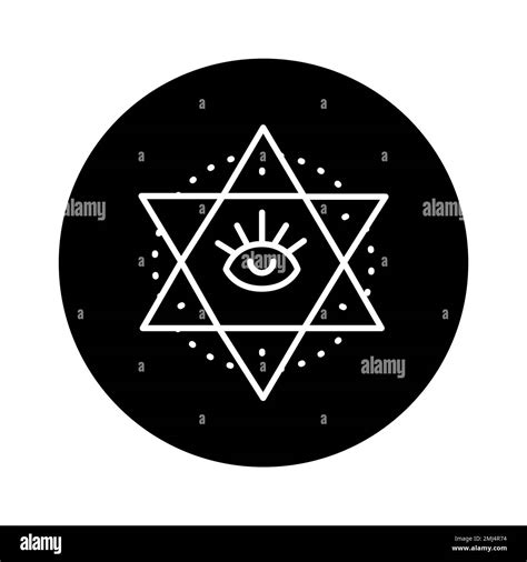 Spiritualism Color Line Icon Isolated Vector Element Outline Pictogram For Web Page Mobile