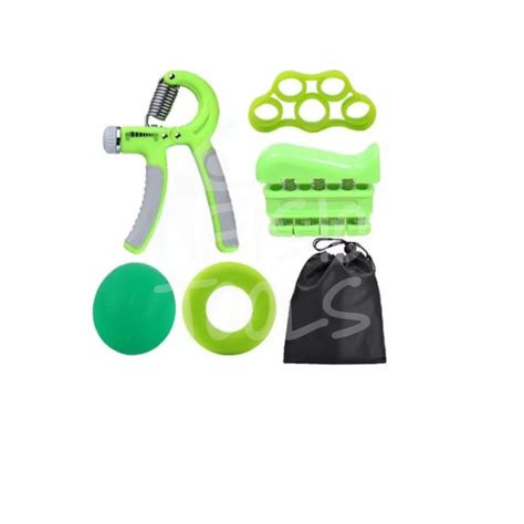 Kit Fortalecimiento De Mano Equipos Y Accesorios Para Rehabilitación