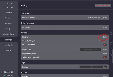 Clash For Windows 使用 Parsers 功能实现多线程下载 技术宅