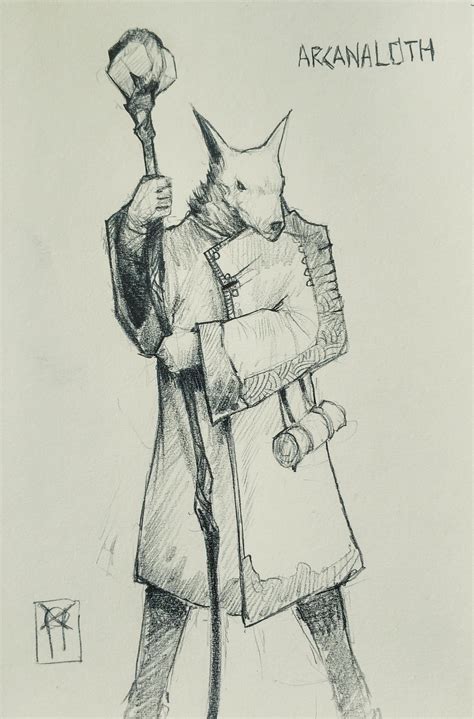 Oc Art Arcanaloth Rdnd